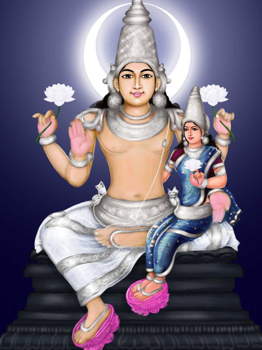 Chandra Dev Aarti | चन्द्र देव आरती | Chandra Dev Ji Ki Aarti, Lyrics ...